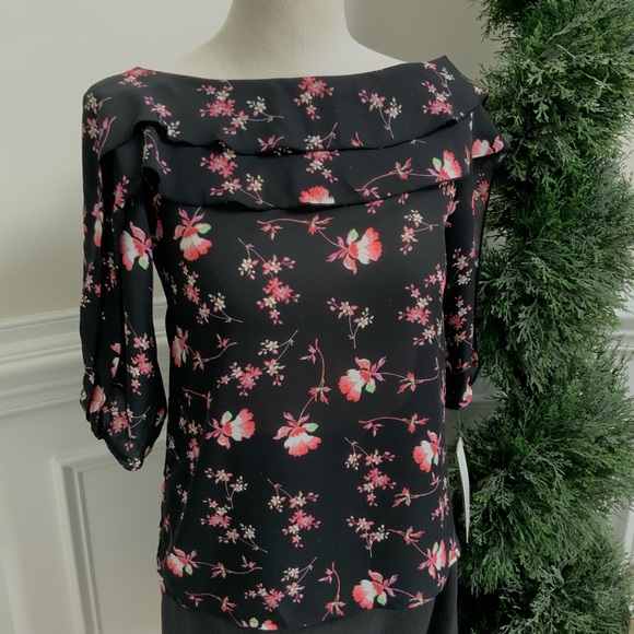 Zac & Rachel | Tops | Zac Rachel Floral Blouse | Poshmark